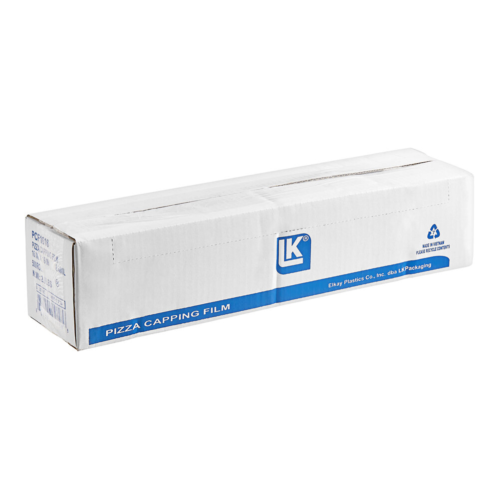 LK Packaging 16" x 16" Pizza Capping Film - 500/Roll