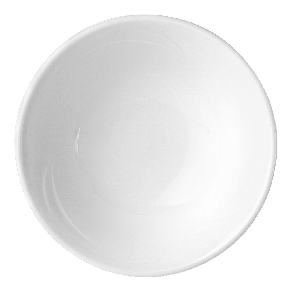 Steelite Distinction Alvo 16 oz. White Embossed Oatmeal Bowl - 36/Case