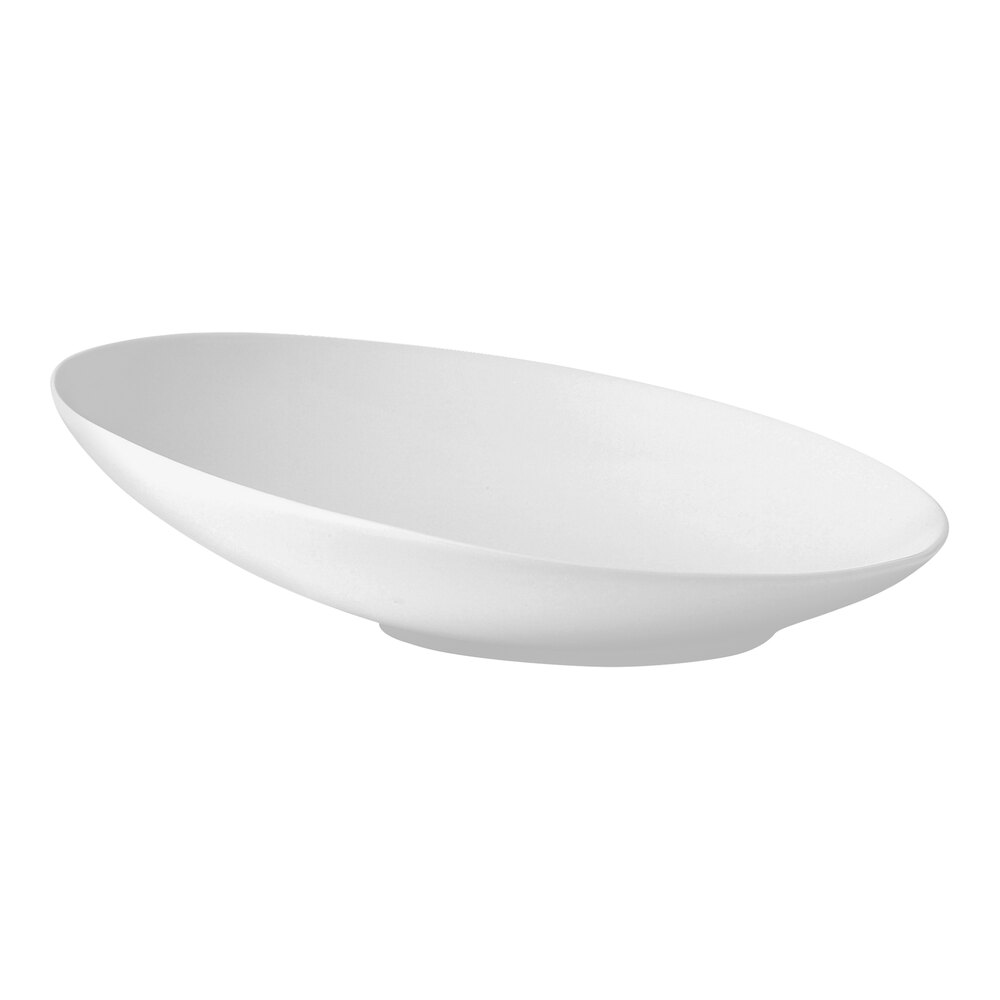 Steelite Distinction Sheer 12" White Coupe Plate - 6/Case