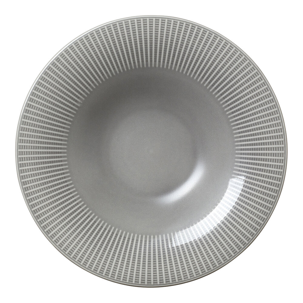 Steelite Distinction Willow 10 oz. Mist Gourmet Rim Coupe Bowl - 6/Case