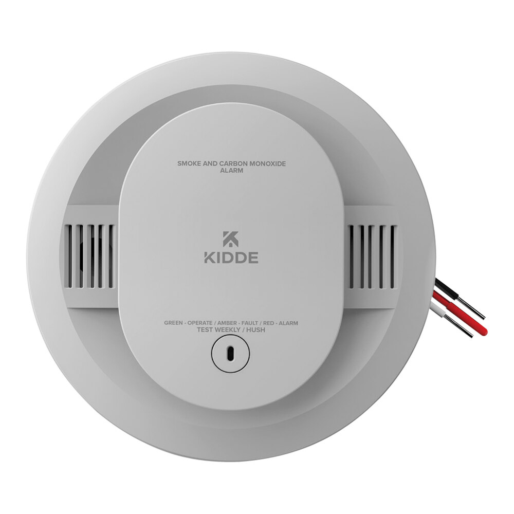 Kidde Detect Series 30CUAR Hardwired Interconnectable Smoke and Carbon Monoxide Alarm with (2 ...