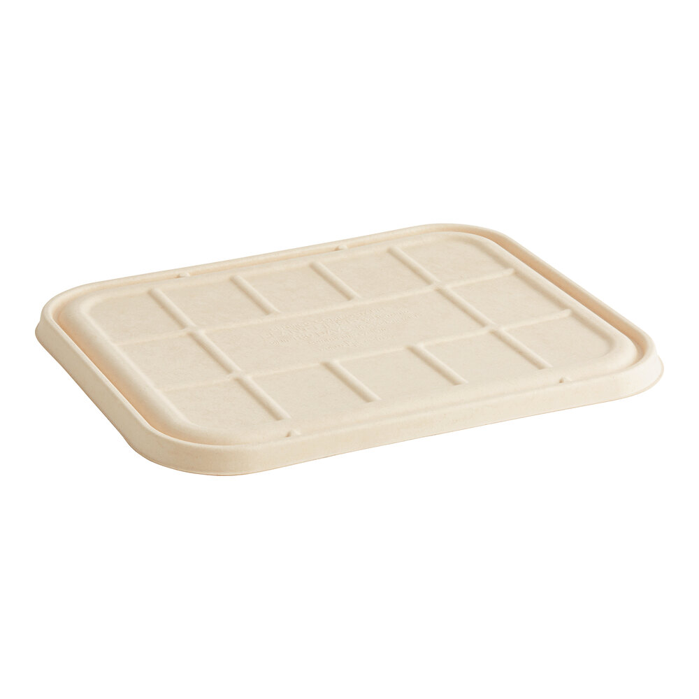 World Centric Compostable Fiber Catering Pan Lid for 104-120 oz. Pans ...