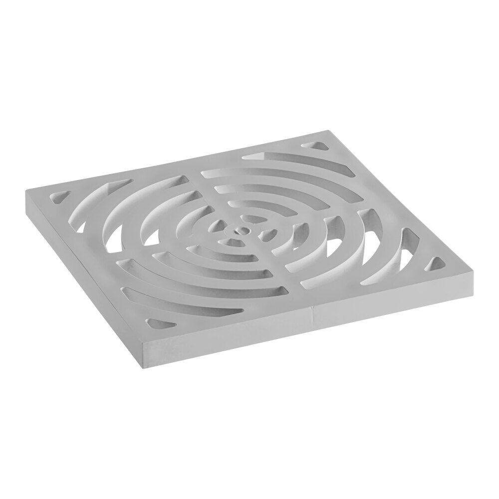 Oatey 42753 9 3/16" PVC Full-Top Grate for Floor Sinks