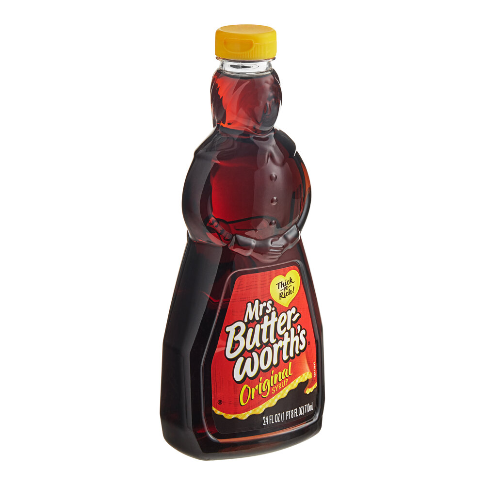Mrs. Butterworth's Original Breakfast Syrup 24 fl. oz. - 12/Case