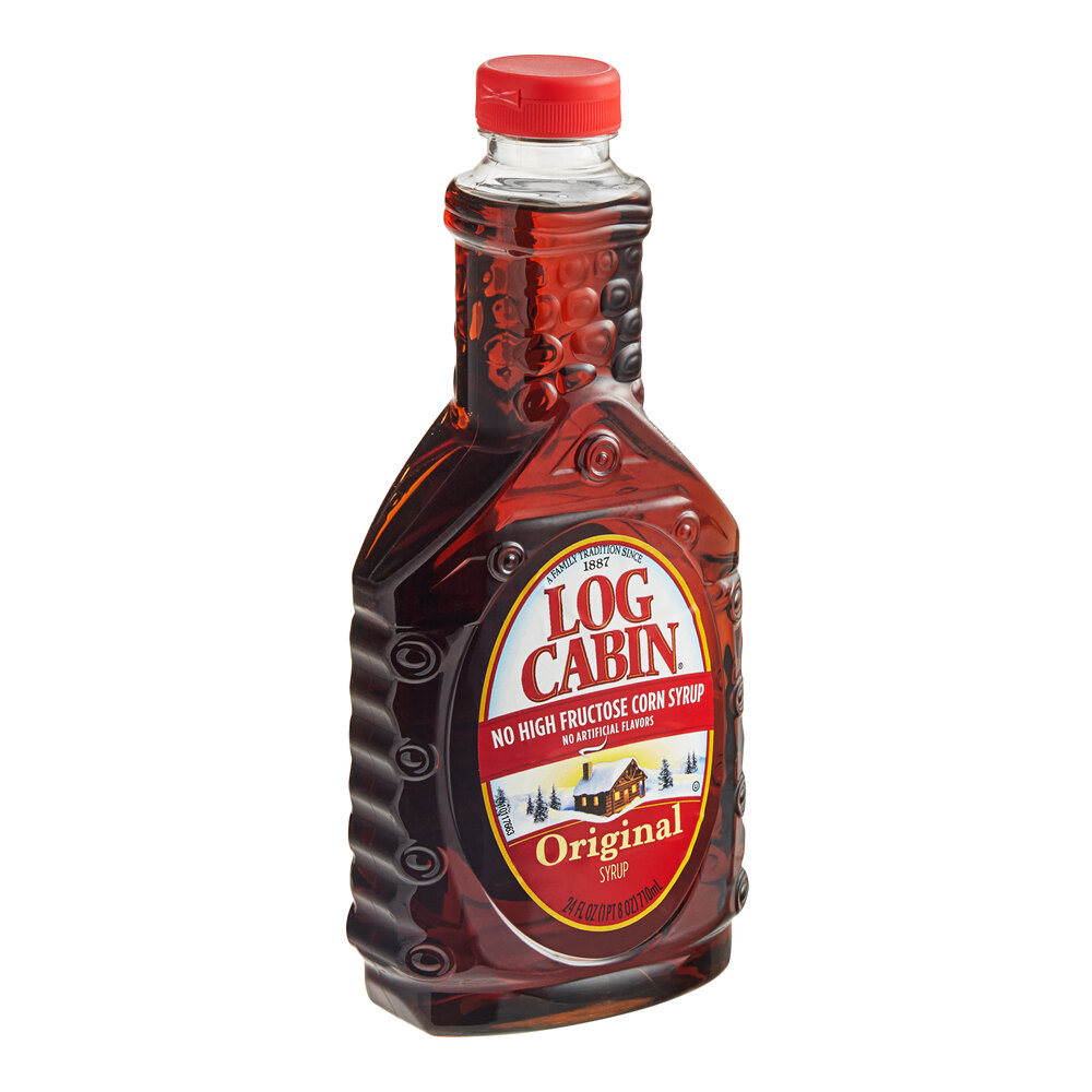 Log Cabin Original Breakfast Syrup 24 fl. oz. - 12/Case