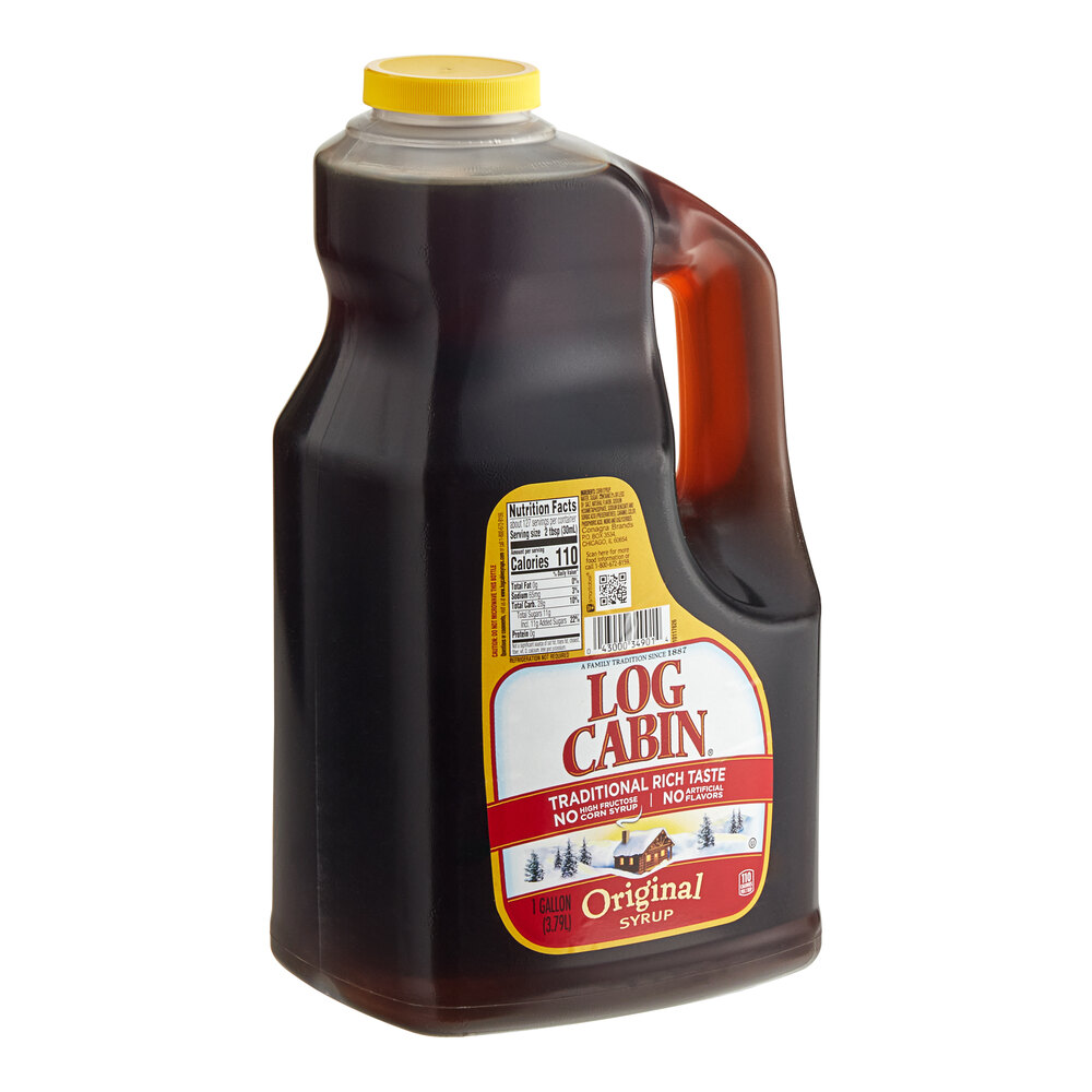 Log Cabin Original Breakfast Syrup 1 Gallon - 4/Case