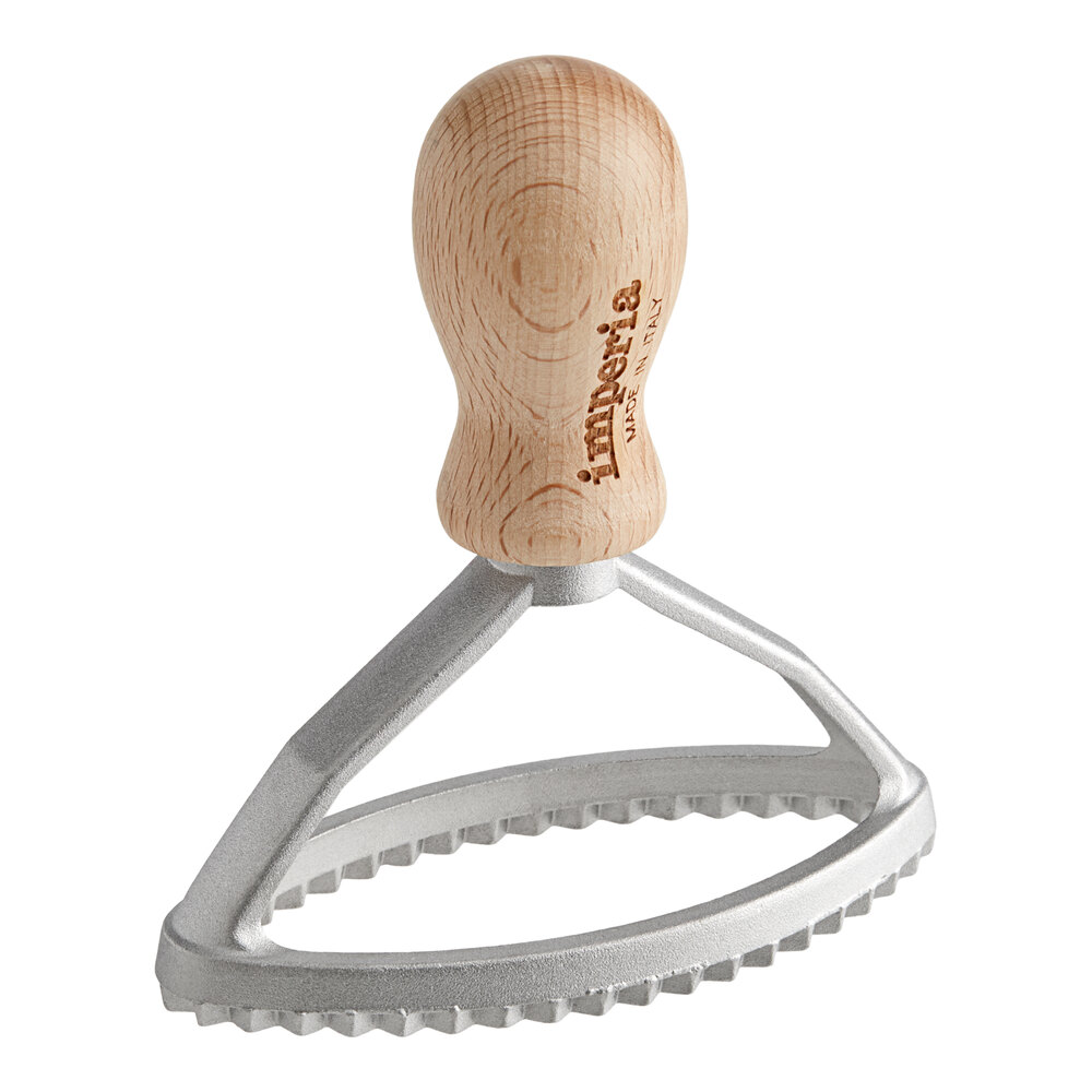 Imperia 7809 Tagliaravioli 4 1/2" x 2 1/8" Oval Ravioli Cutter Stamp