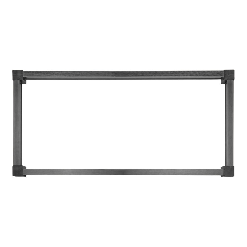 Cambro 21" Wide Brushed Graphite Open Shelf Frame for Camshelving ...