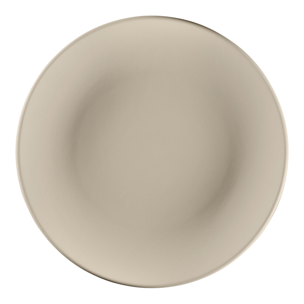 RAK Porcelain Argila Epura 14 3/16" Gray Porcelain Deep Coupe Plate - 3 ...