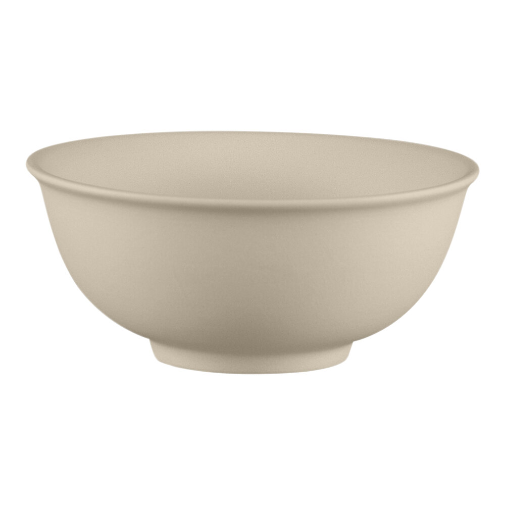 RAK Porcelain Argila Epura 9.1 oz. Gray Porcelain Bowl - 12/Case