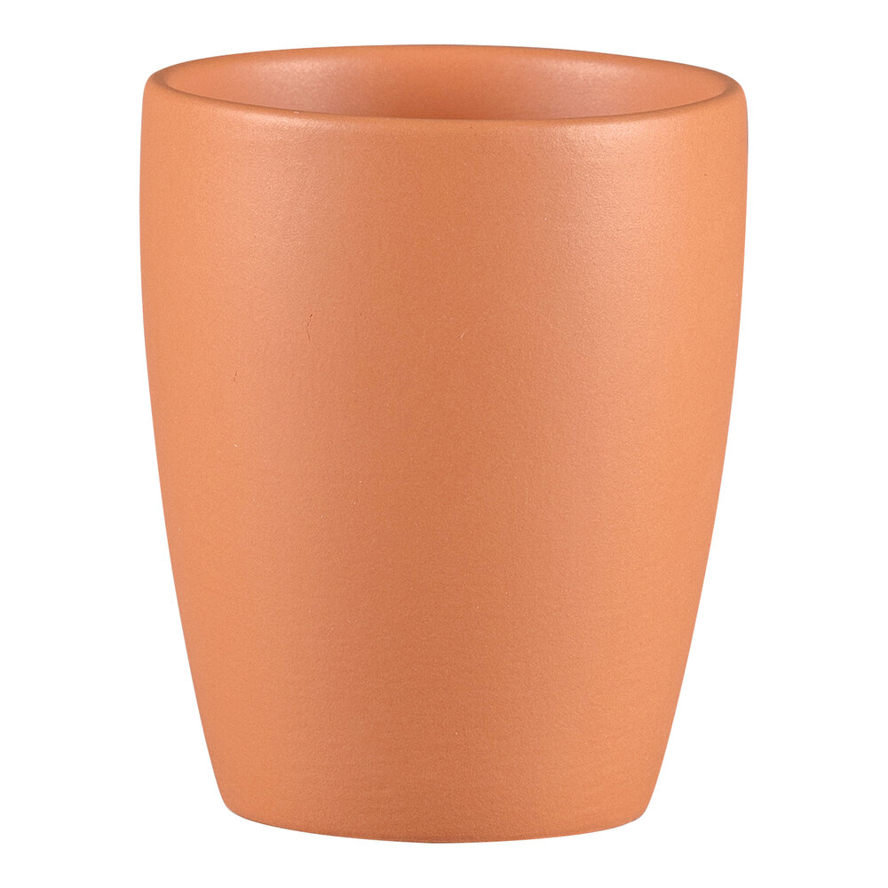 RAK Porcelain Tero Prima 7.8 oz. Terra Cotta Handleless Porcelain Cup ...