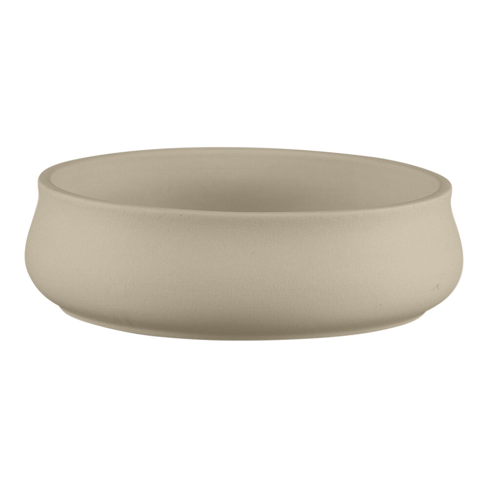 RAK Porcelain Baantna Argila Epura 9.3 oz. Gray Porcelain Thali Bowl ...