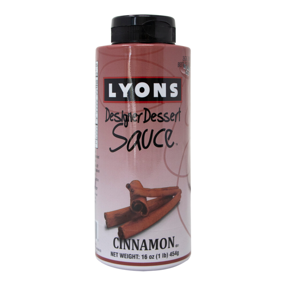 Lyons Designer Dessert Cinnamon Flavoring Sauce 12 fl. oz.
