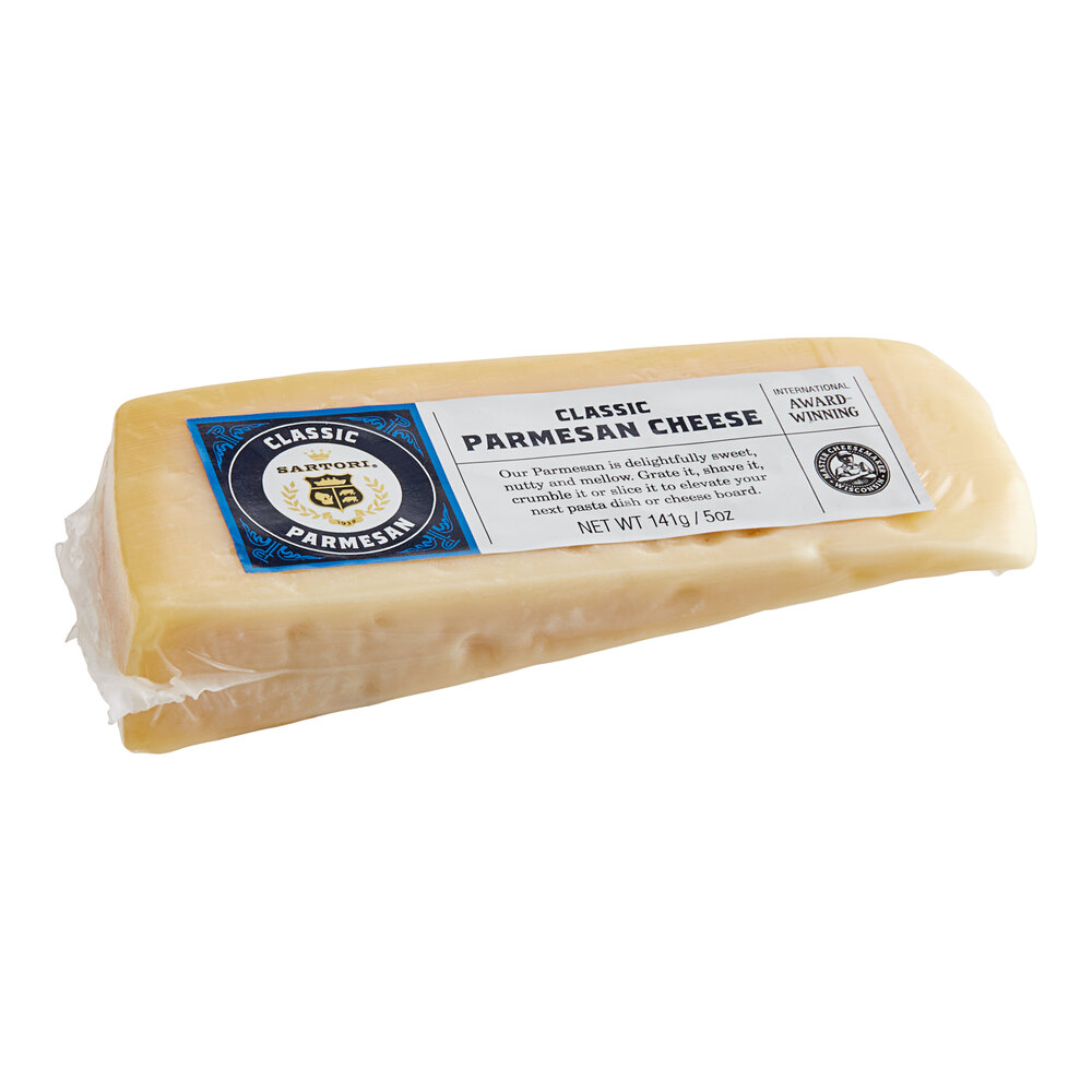 Sartori Classic Parmesan Cheese 5 oz. Wedge - 12/Case
