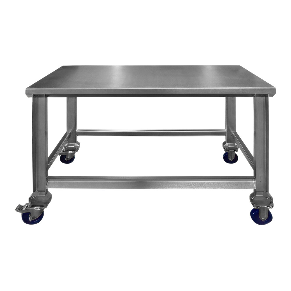 SSL Industries SSL-1001-C-48X24 24" x 48" 11 Gauge 304 Stainless Steel ...