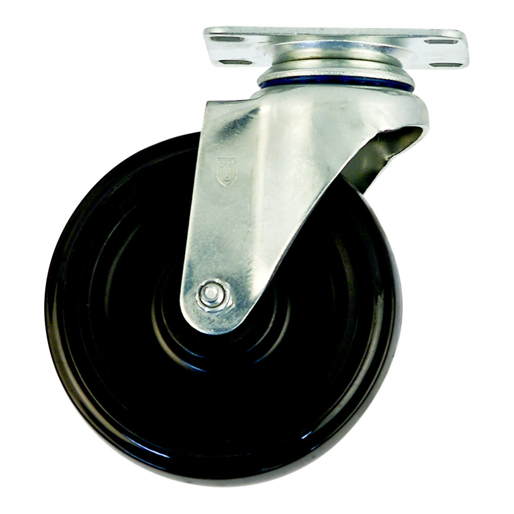New Age C453 5" Polyurethane Swivel Plate Caster