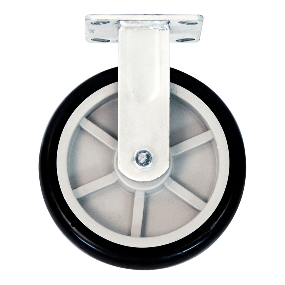 New Age C527 8" Polyurethane Rigid Plate Caster for 1450