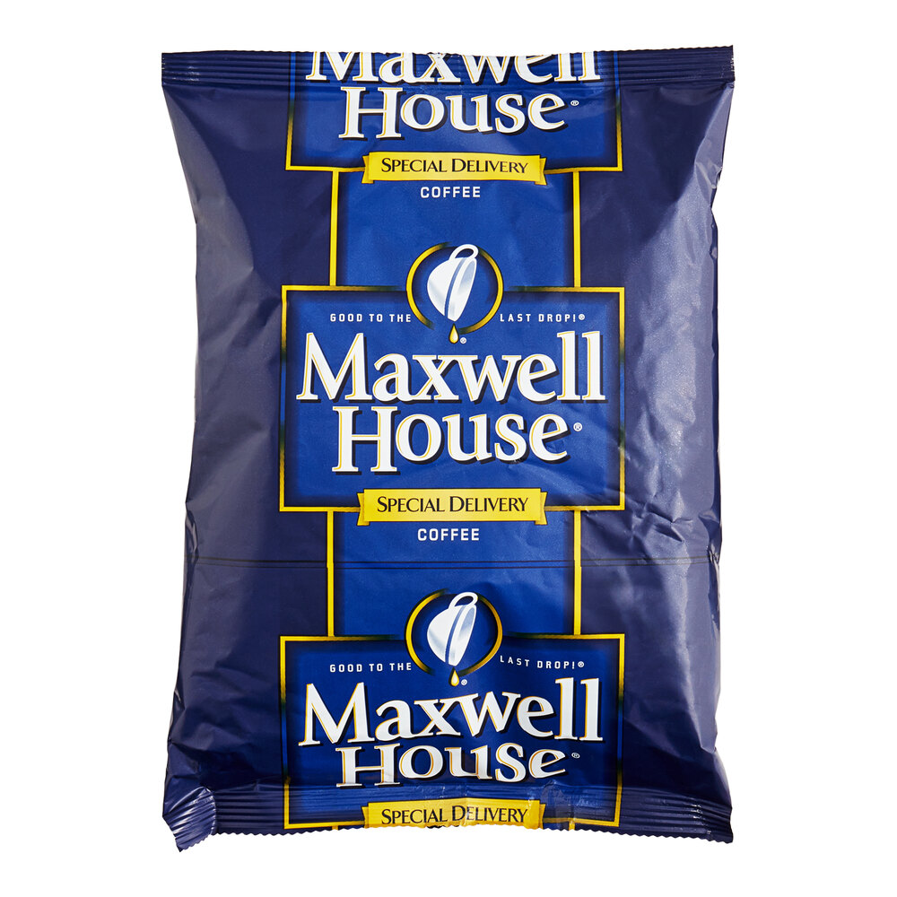 Maxwell House Special Delivery 10-Cup Coffee Filter Pack 1.2 oz. - 42/Case