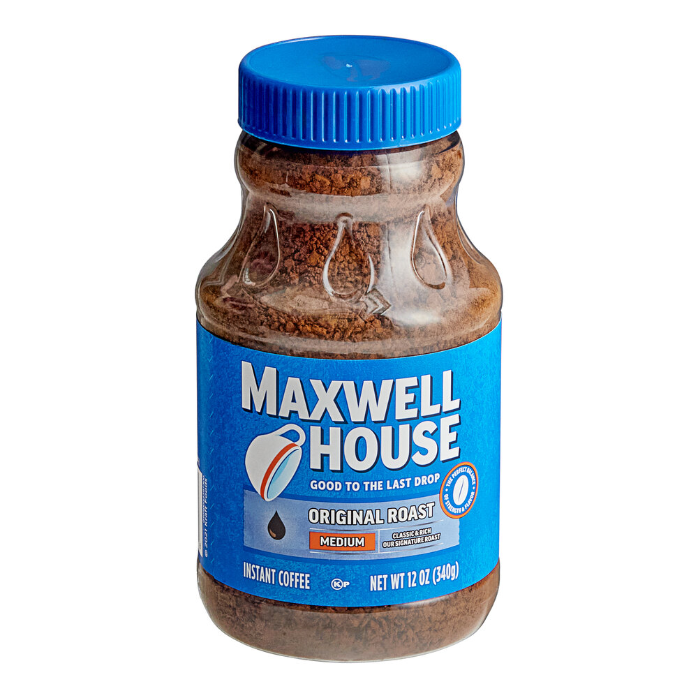 Maxwell House Original Roast Instant Coffee 12 oz.