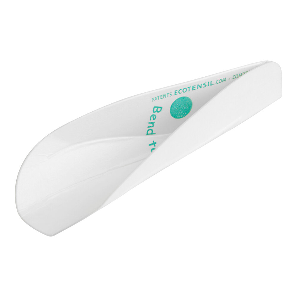 EcoTensil® iScoop™ AquaDot™ 3" Compostable Paperboard Ice Cream Spoon ...