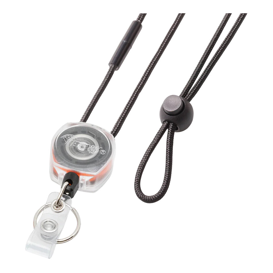 KEY-BAK Sidekick Clear Keychain / ID Badge Holder with Lanyard, Dual ...