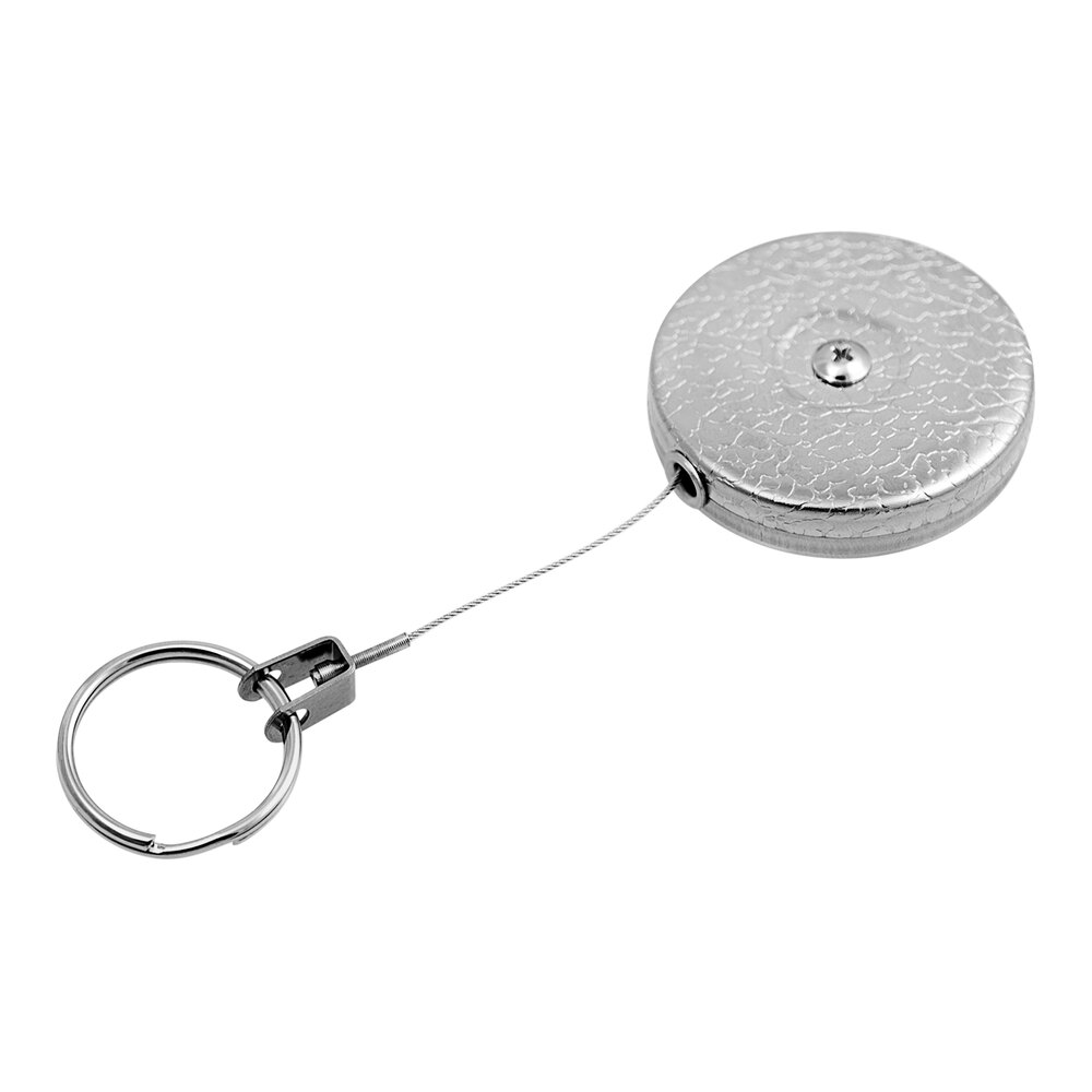 KEY-BAK Industrial Heavy-Duty Chrome-Plated Steel Equipment Tether with ...