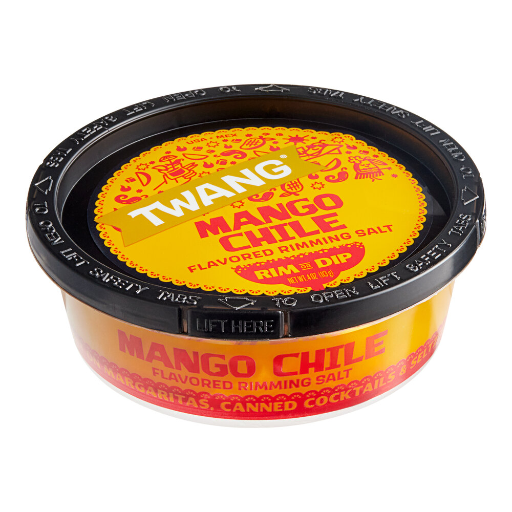 Twang Mango Chile Rimming Salt 4 oz. - 12/Case