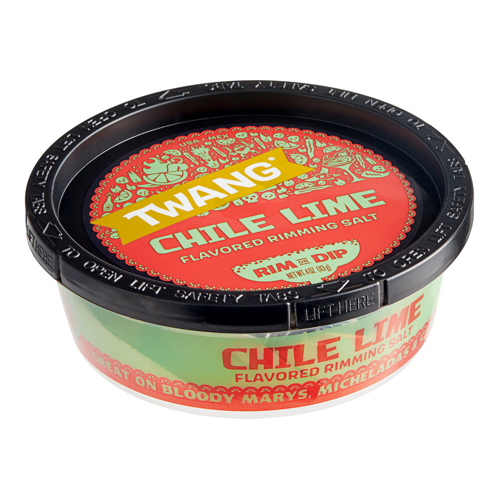 Twang Chile Lime Rimming Salt 4 oz.