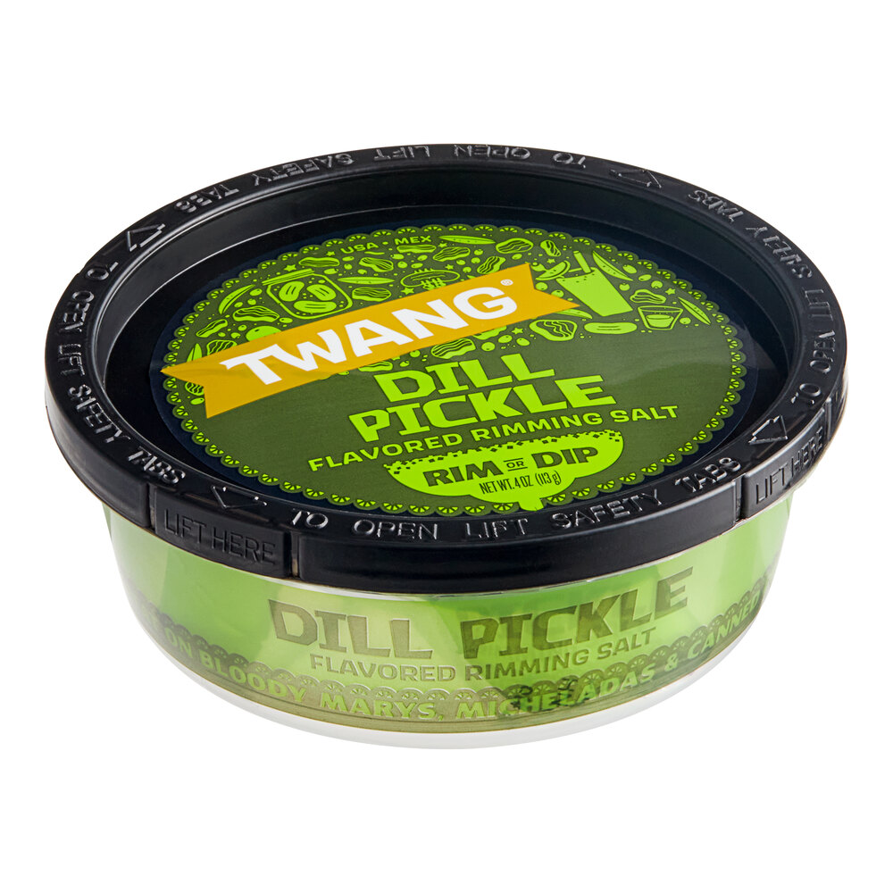 Twang Dill Pickle Rimming Salt 4 oz.