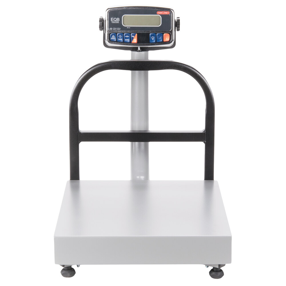 Tor Rey EQB-I 100/200 200 lb. Digital Counter-Top Receiving Scale with ...