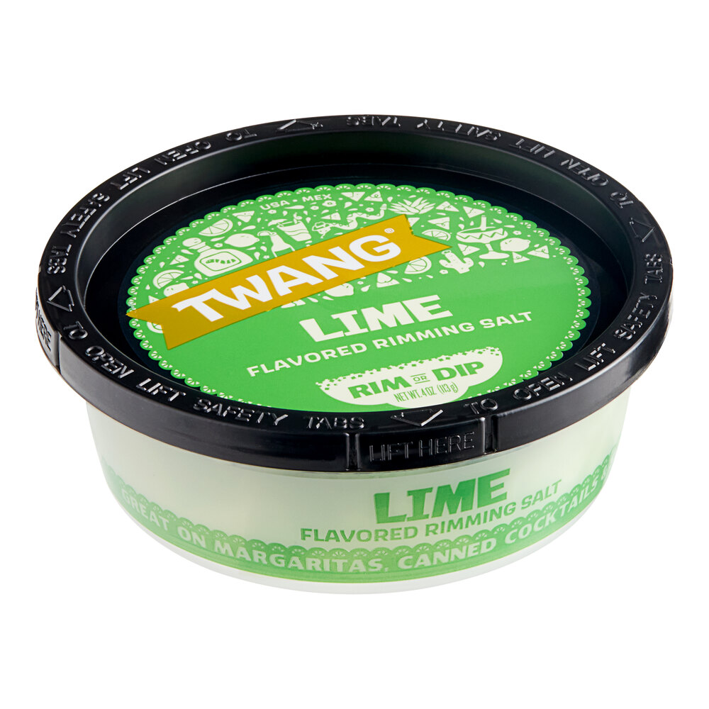 Twang Lime Rimming Salt 4 oz.