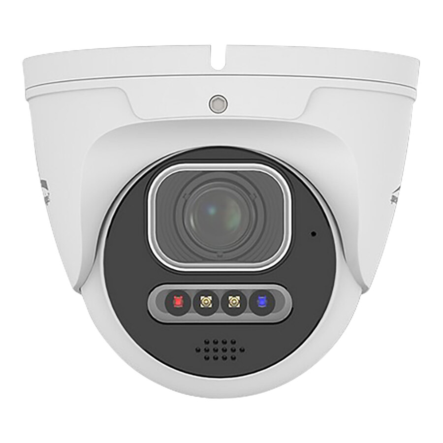 Speco Technologies Silver Series 8MP 2.8-12 mm Motorized Lens IP Turret Camera with Advanced ...