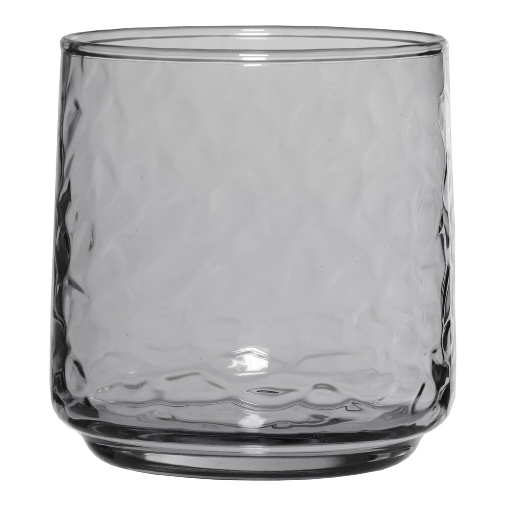 Anchor Hocking Brockhill 12 oz. Smoke Gray Rocks / Old Fashioned Glass ...