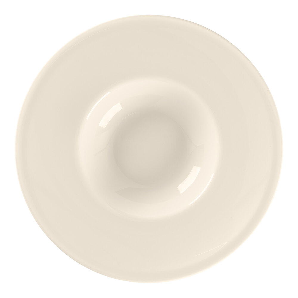 RAK Porcelain Bravura 11 1/2" Bone China Round Gourmet Deep Plate with ...