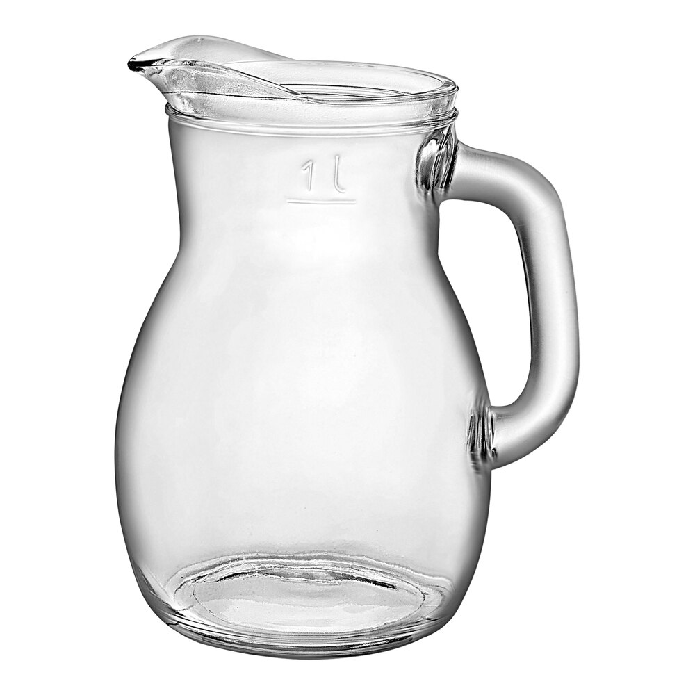 Bormioli Rocco Bistrot from Steelite International 40 oz. Glass Pitcher ...