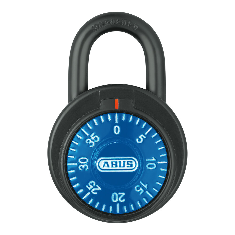 ABUS 78/50KC Combination Padlock with Blue Dial and Key Control Lock 78943