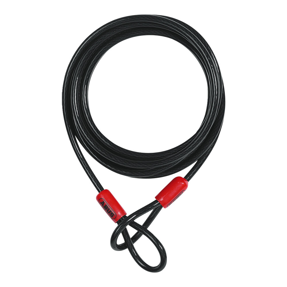 ABUS Cobra 10/500 16' Black Steel Security Loop Cable 12713