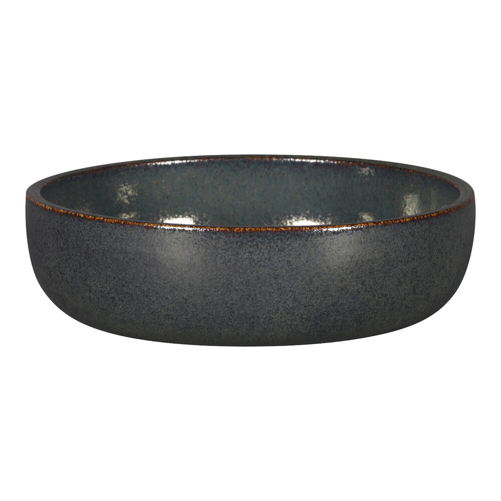 RAK Porcelain Rakstone Ease 6 5/16" Caldera Round Deep Porcelain Plate ...