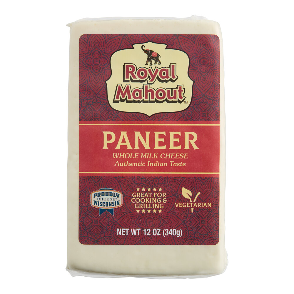 Royal Mahout Paneer Cheese 12 oz. - 12/Case