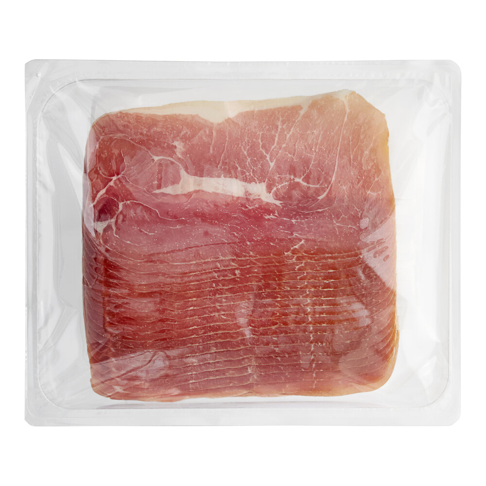Don Juan Sliced Dry-Aged Jamon Serrano 16 oz. - 6/Case