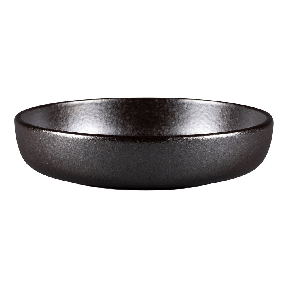 RAK Porcelain Rakstone Ease 7 13/16" Forge Round Deep Porcelain Plate ...
