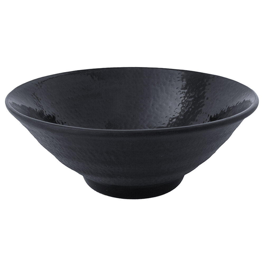 Elite Global Solutions D1006RR Pebble Creek Black 20 Oz Bowl elite-global-solutions-d1006rr-pebble-creek-black-20-oz-bowl