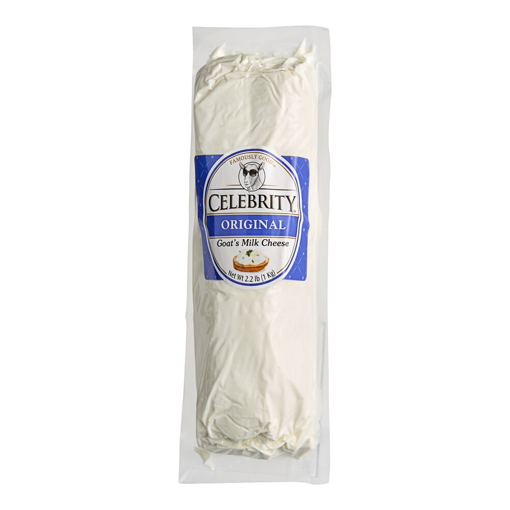 Celebrity Goat Cheese Log 2.2 lb. - 2/Case