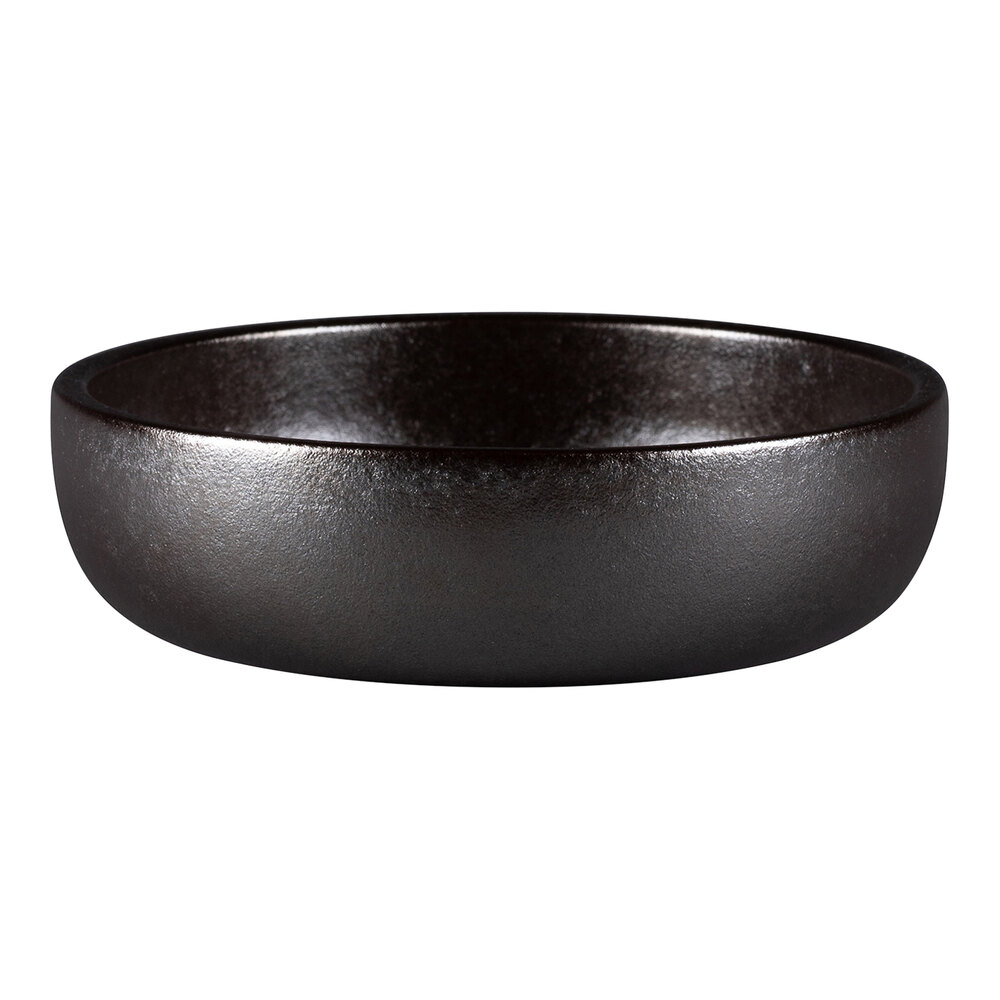 RAK Porcelain Rakstone Ease 6 5/16" Forge Round Deep Porcelain Plate ...