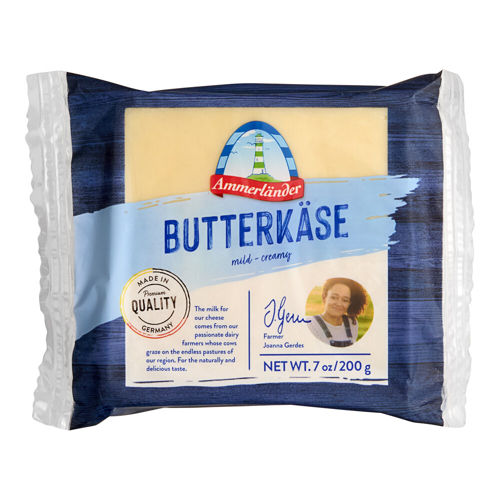 Ammerlander Butterkase Cheese 7 oz. - 10/Case
