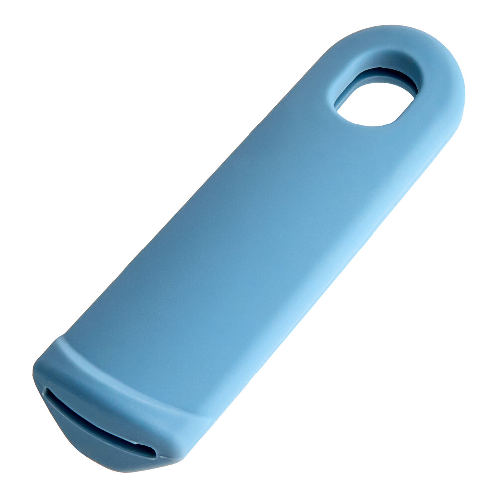 Vigor A3000 Series Blue Silicone Pan Handle Sleeve for 7" Aluminum Fry Pans