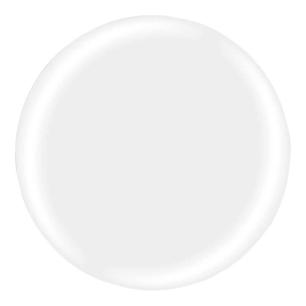 Tape Logic 1 1/2" Clear Semi-Gloss Paper Removable Round Inventory ...