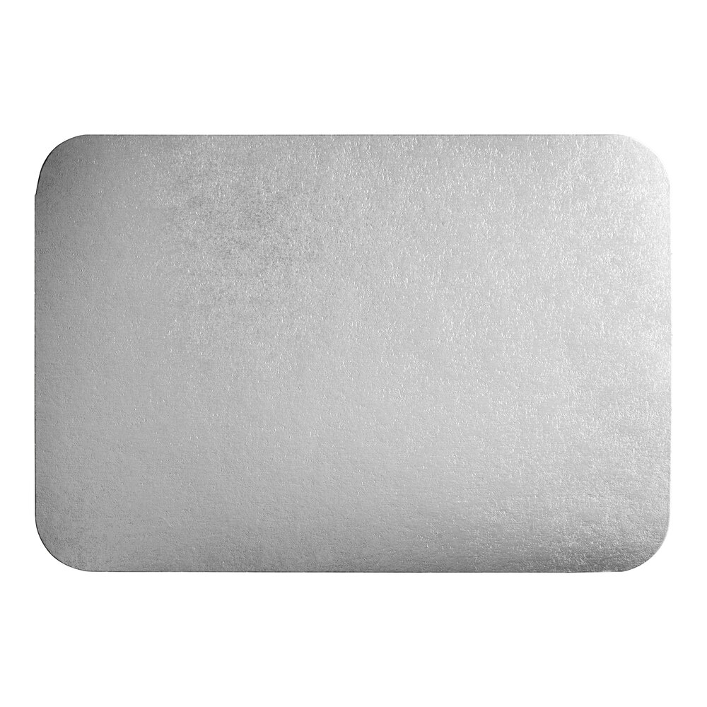 Western Plastics Foil-Laminated Board Lid for 2.25 lb. Oblong Foil Take ...