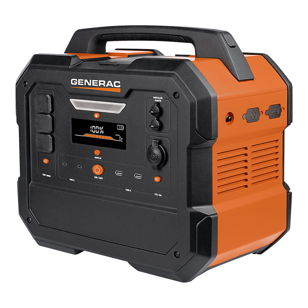 Generac GB2000 Power Station 8026 - 2,106Wh, 1,600 / 3,200W, 120V