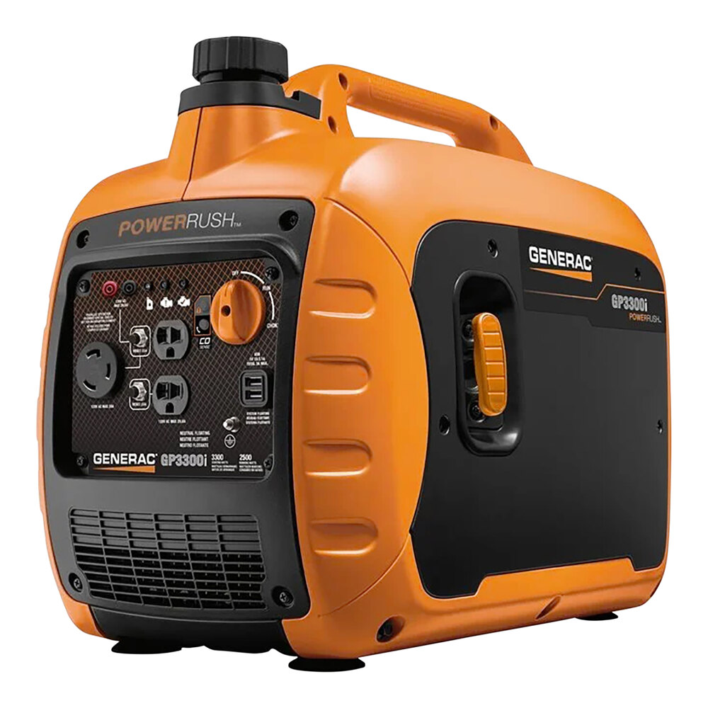 Generac GP3300i Portable Inverter Generator 7153 - 2,500 / 3,300W, 120V